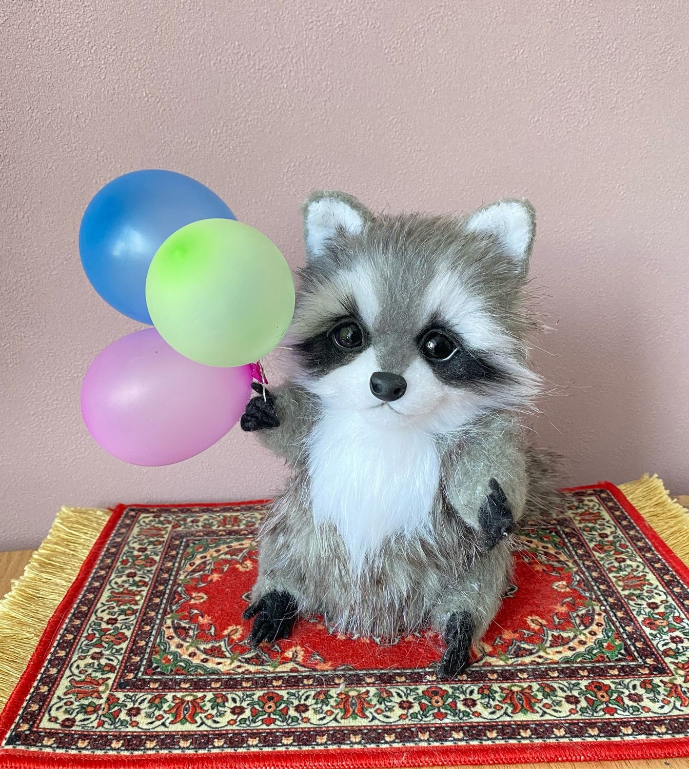 Маленький Енот Пончик купить в интернет-магазине Ярмарка Мастеров по цене 14000 ₽ – WOW7SRU ...