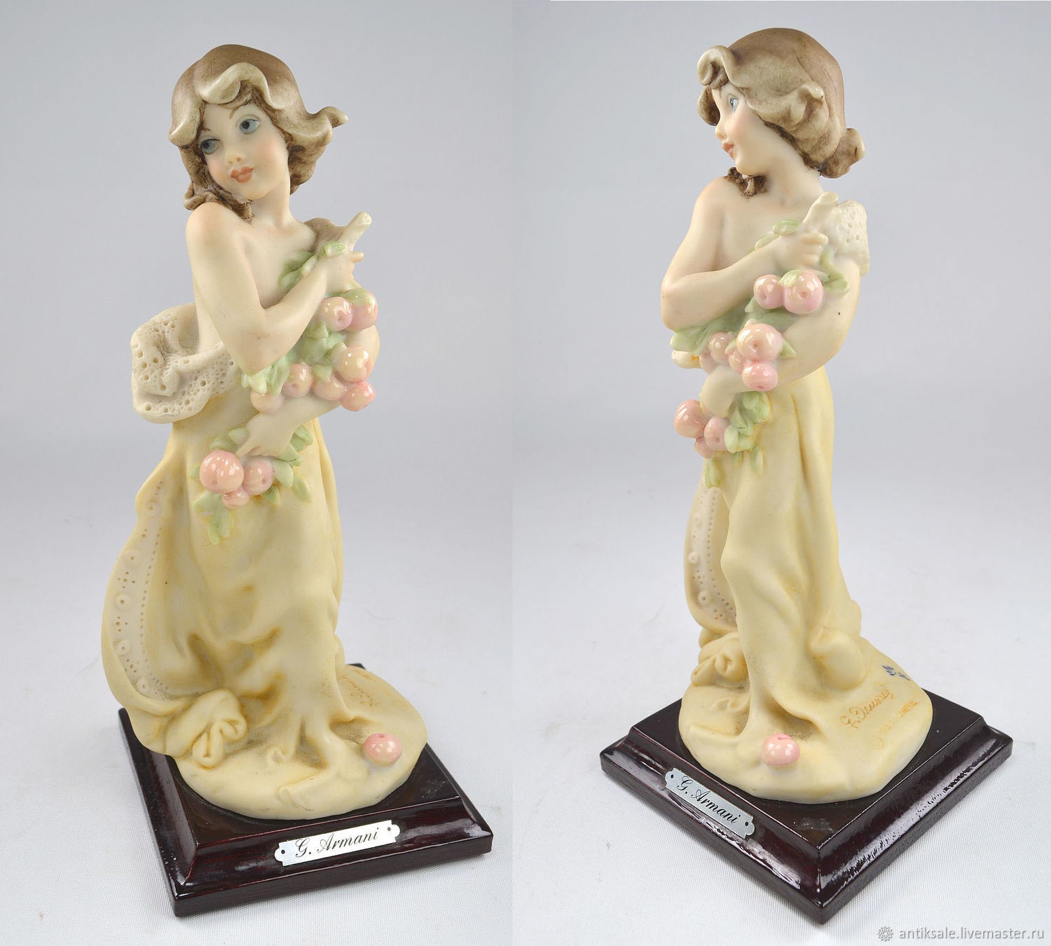 Винтаж: Предметы интерьера винтажные: Фигура «Лето», Capodimonte, 1986 ...