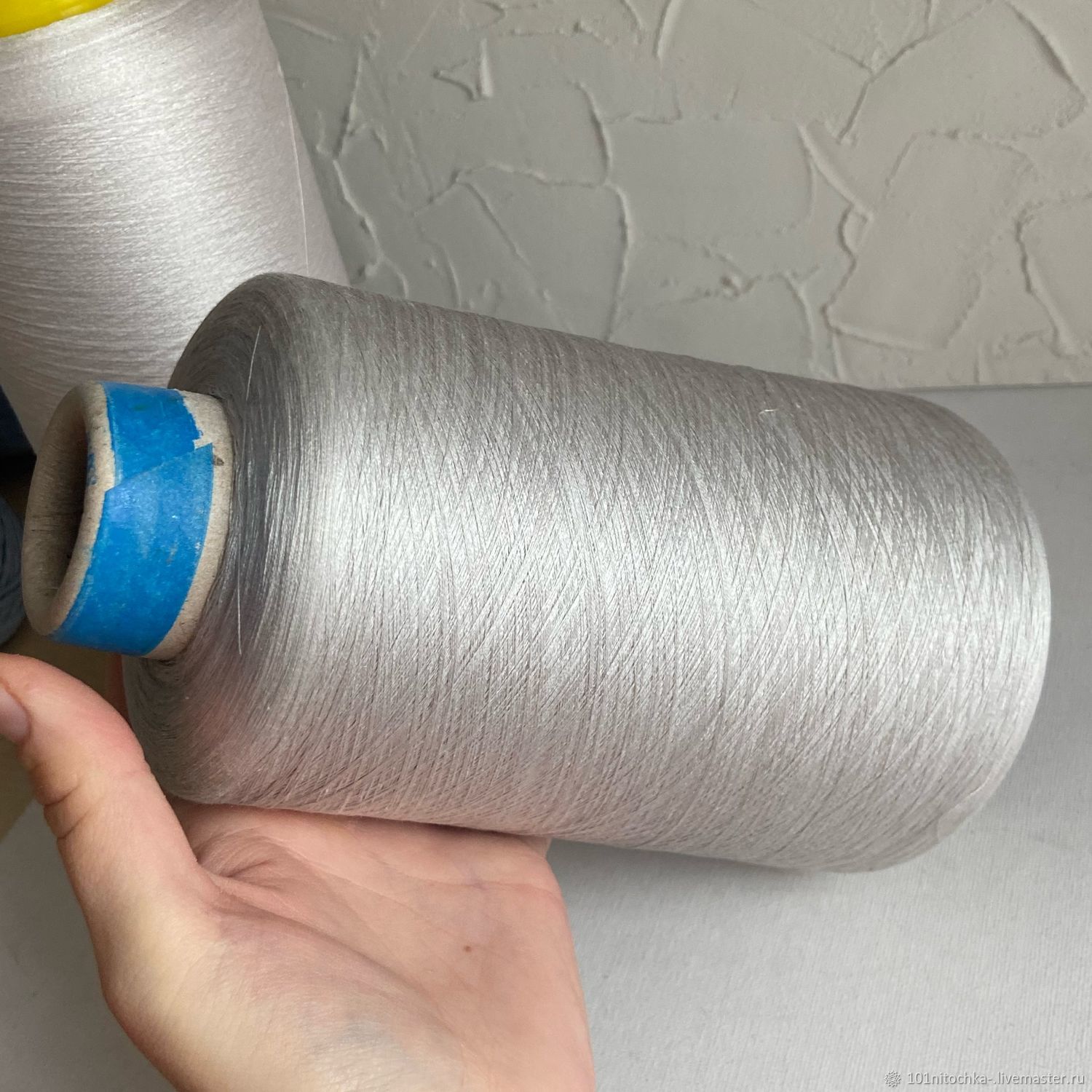 100% шелк SESIA art SELINDE итальянская пряжа серый светлый купить в ...