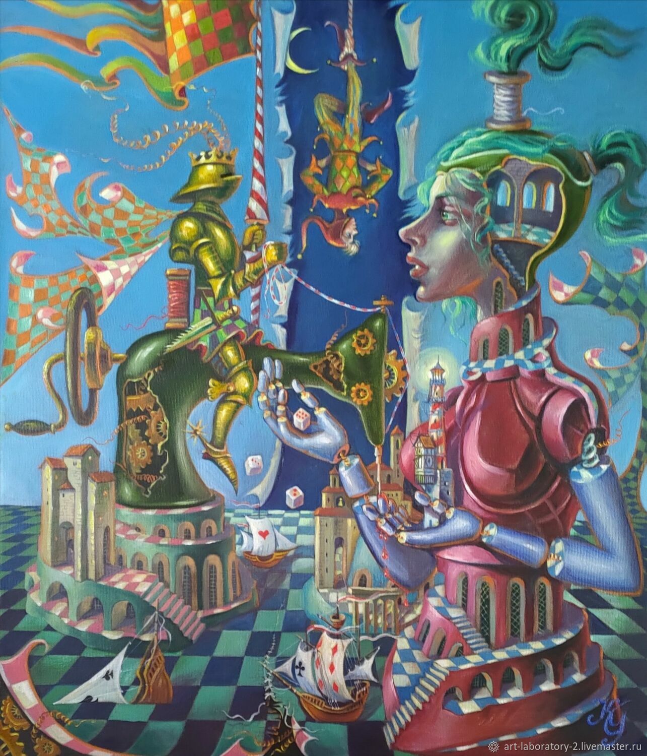 Картины: The Thread of Fate в интернет-магазине Ярмарка Мастеров по ...