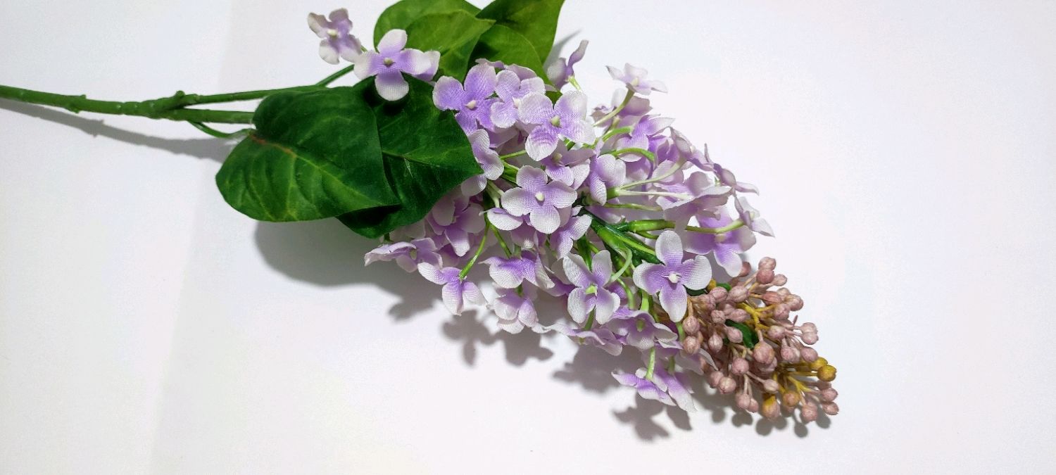 Ветка Сирени 70см( 16 кит) купить в интернет-магазине Ярмарка Мастеров ...