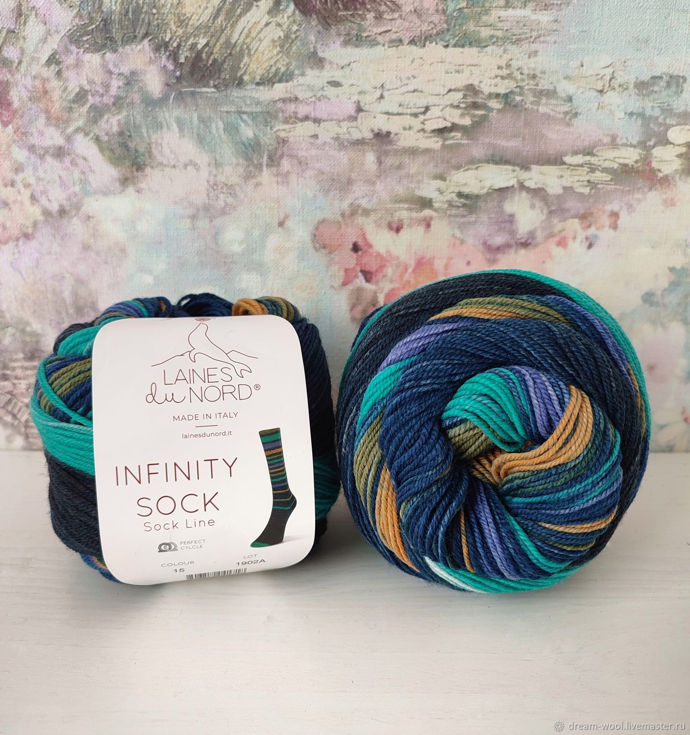 Пряжа: Infinity sock Laines du nord в интернет-магазине на Ярмарке Мастеров | Пряжа, Москва ...