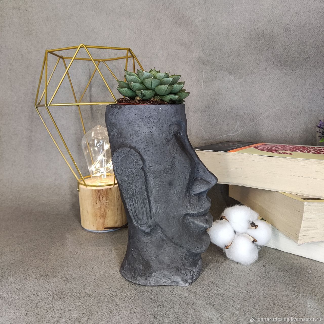 Кашпо Истукан Средний в интернет-магазине на Ярмарке Мастеров ...