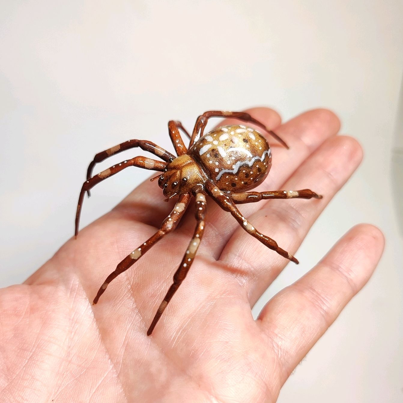Паук крестовик. Araneus (фигурка) на заказ в интернет-магазине Ярмарка ...
