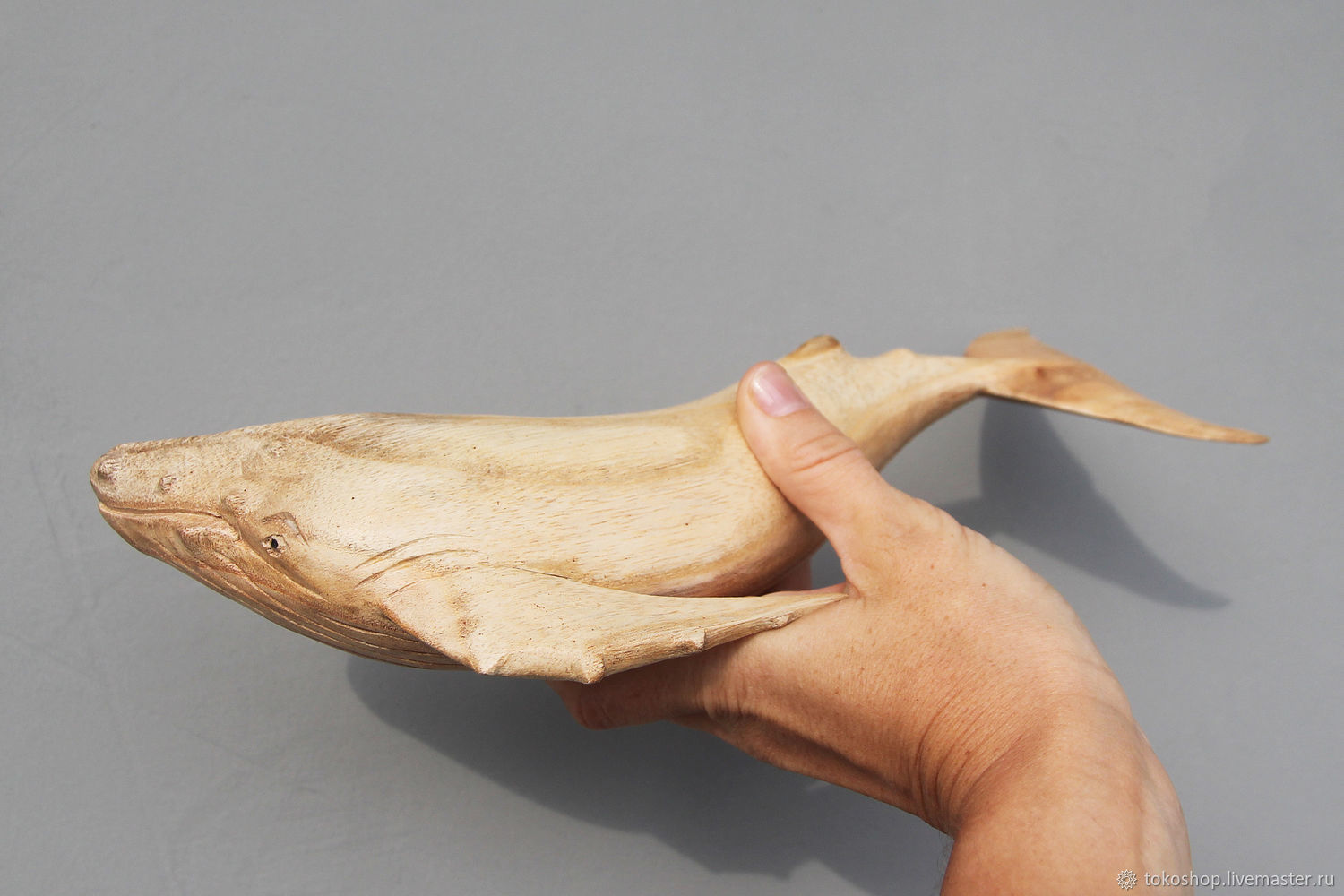 Кит горбач из древесины белого кедра – заказать на Ярмарке Мастеров ...