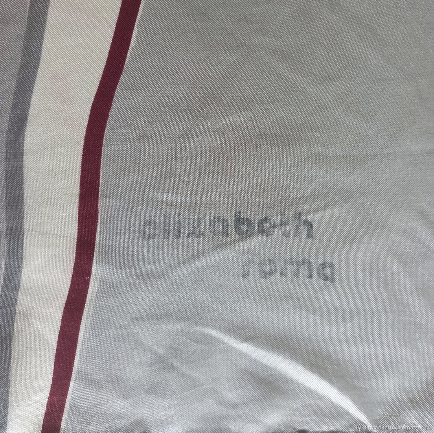 Винтаж: Платок из шелка Elizabeth Roma. Франция купить в интернет ...