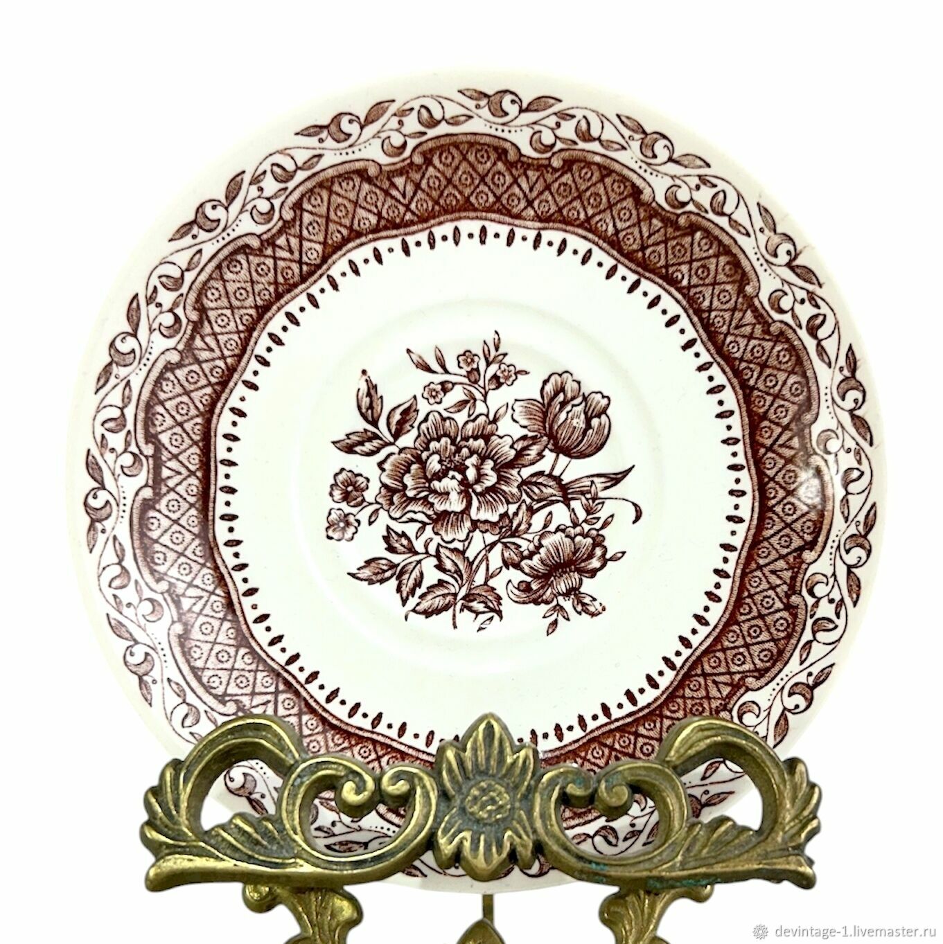 Винтаж: Сервизы винтажные: Чайная пара, English Ironstone. Англия ...