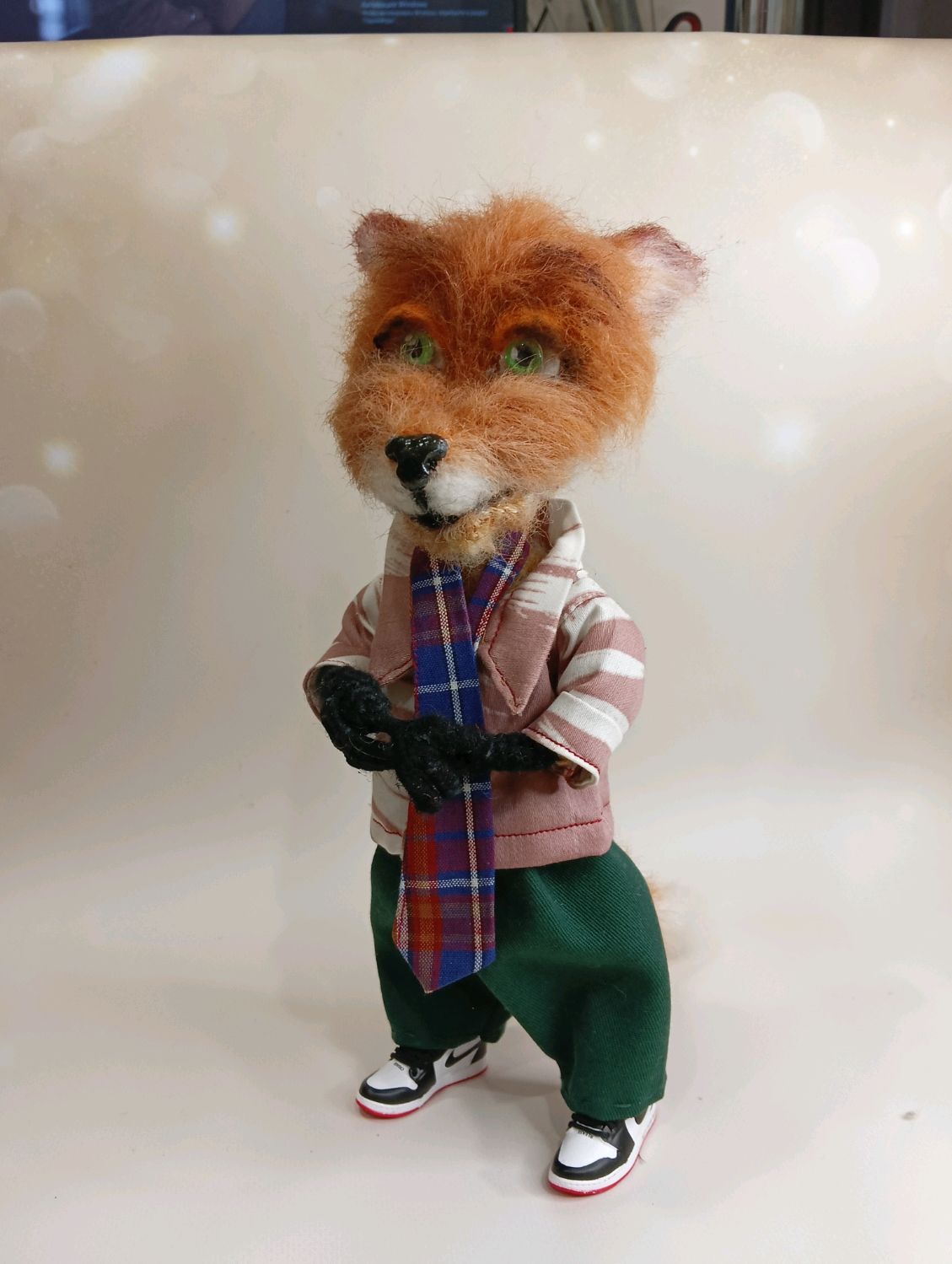 Интерьерная игрушка Лис в интернет-магазине Ярмарка Мастеров по цене ...