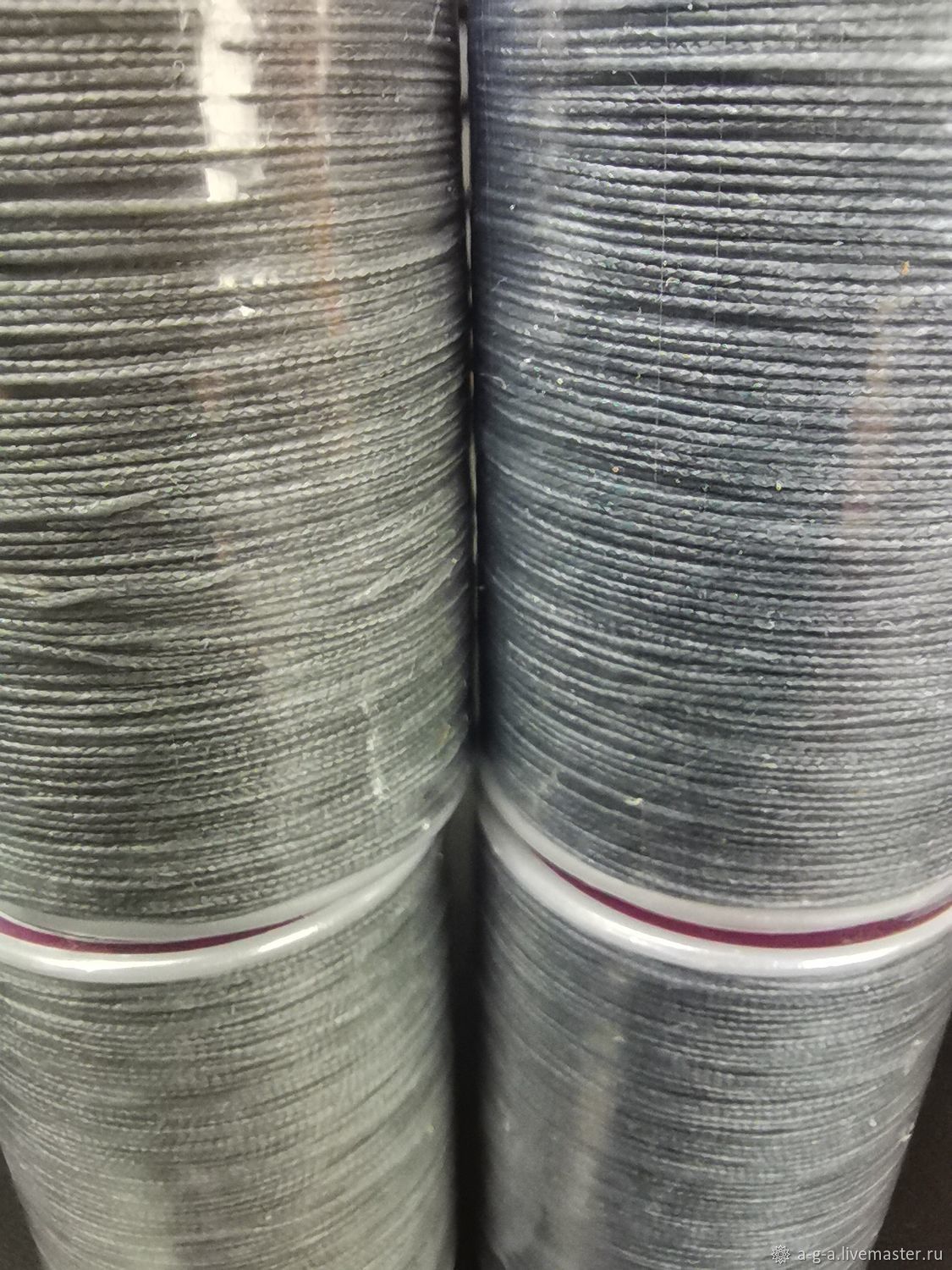 Материалы для работы с кожей: Нить вощеная Galaces S023 и S056 купить в интернет-магазине ...