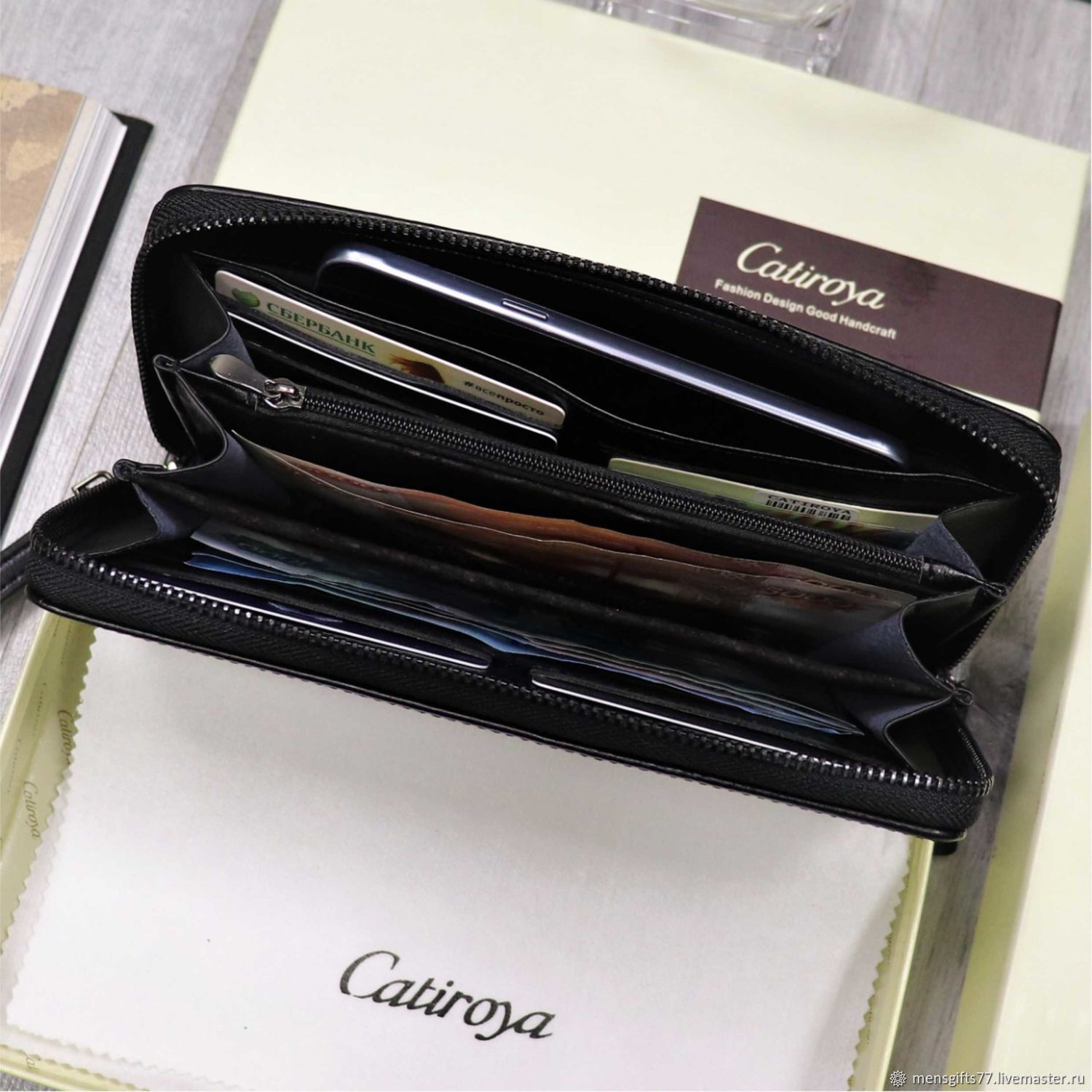 Мужское портмоне клатч " Catiroya " купить в интернет-магазине Ярмарка ...