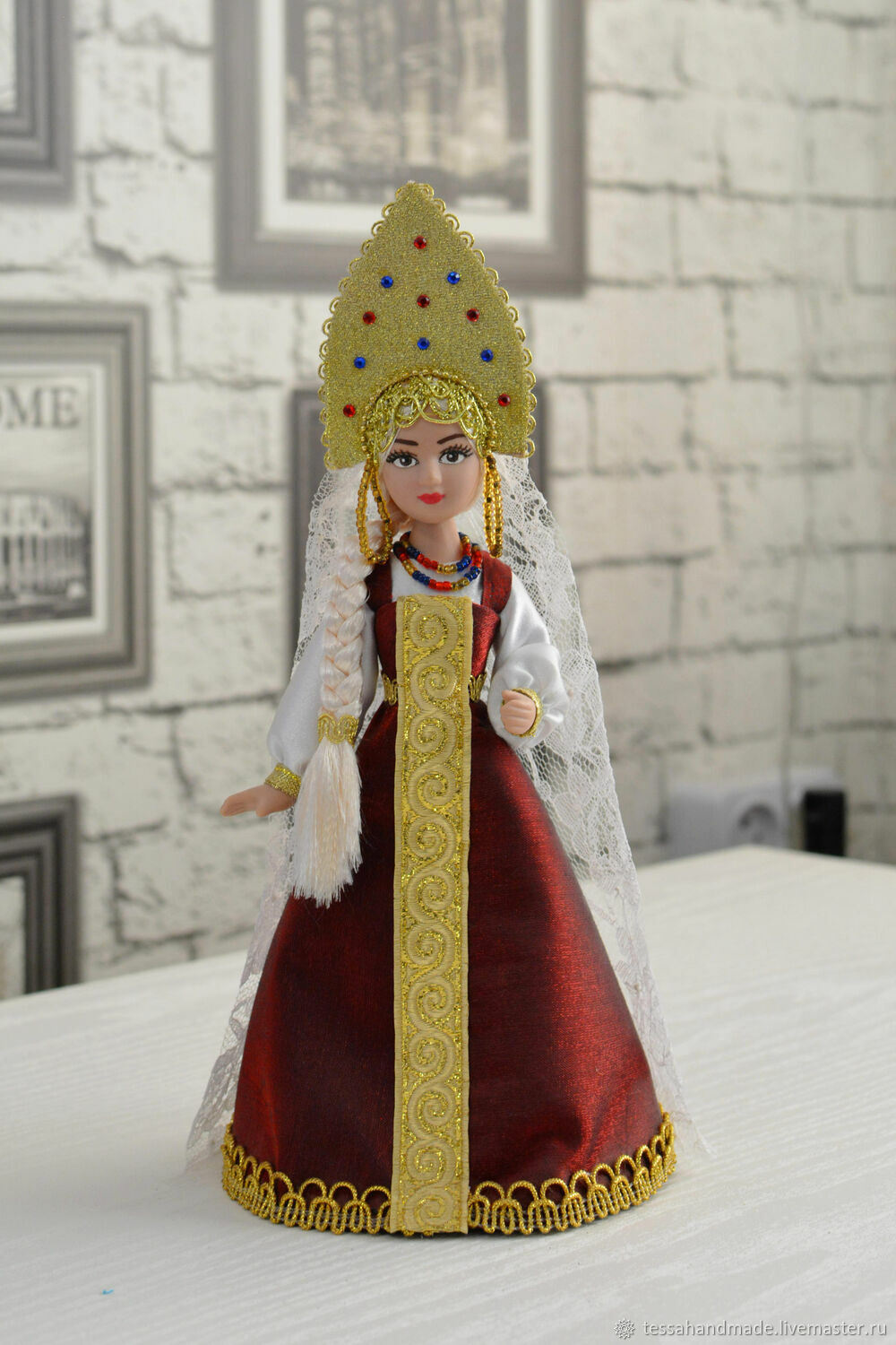 Интерьерная кукла: Русская красавица Василиса в интернет-магазине на ...