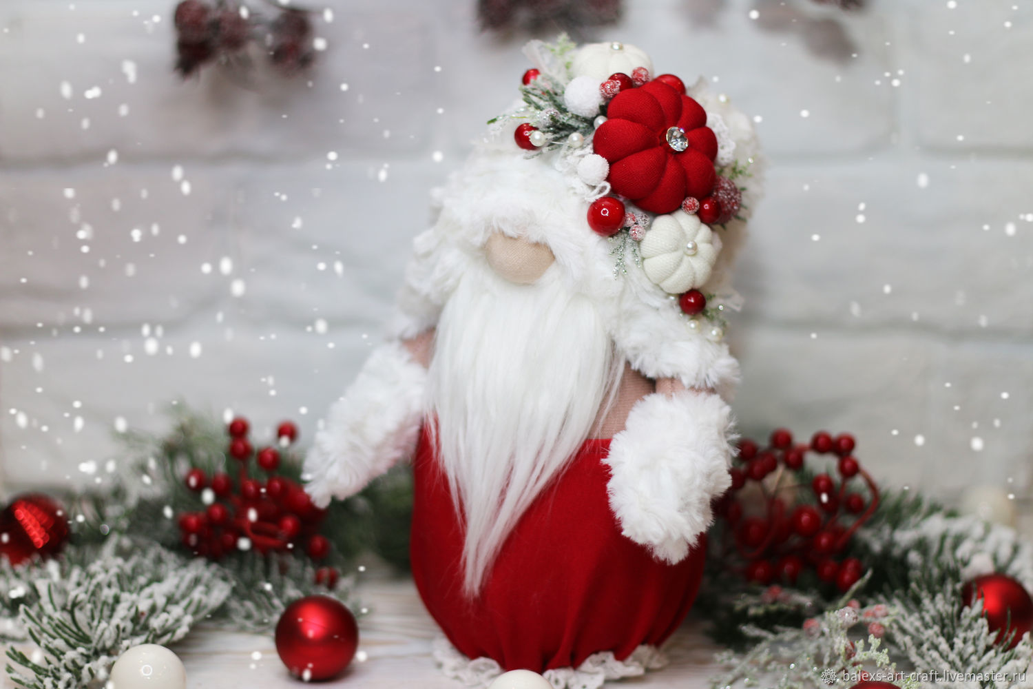 Новогодний гном – заказать на Ярмарке Мастеров – TYYM8RU | Игрушки ...