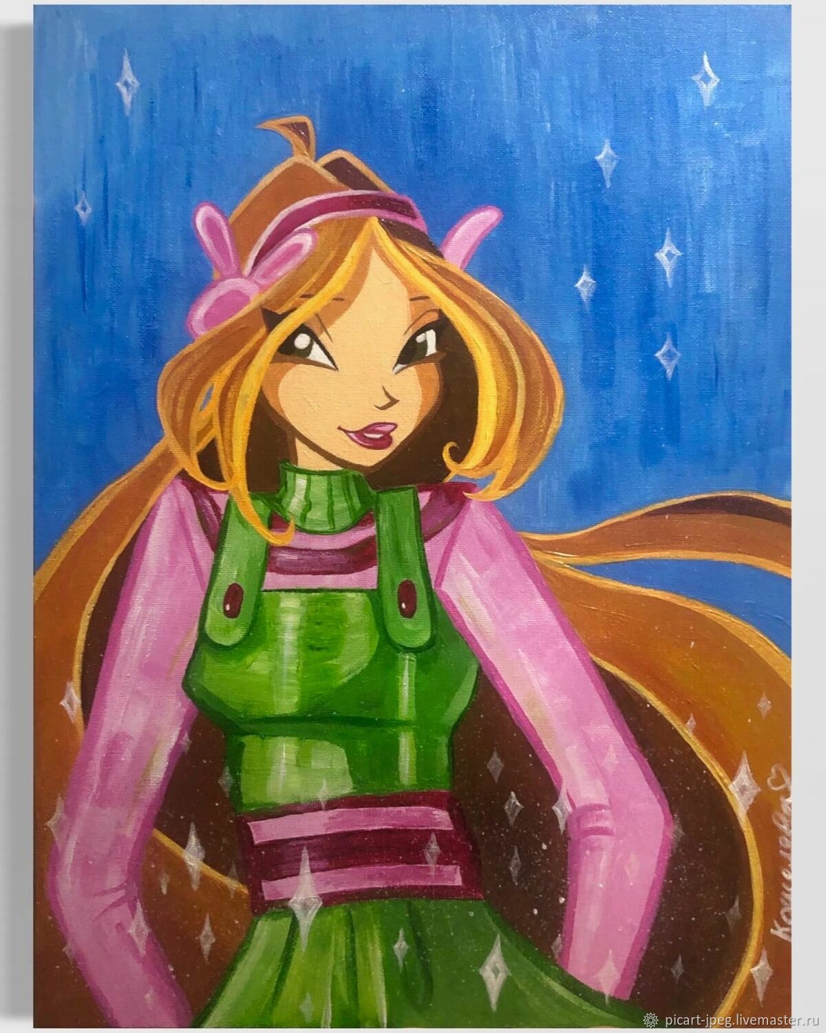 Картина Флора Винкс в интернет-магазине на Ярмарке Мастеров | Картины ...