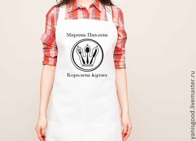 Фартук "Королева кухни" в интернет-магазине на Ярмарке Мастеров ...