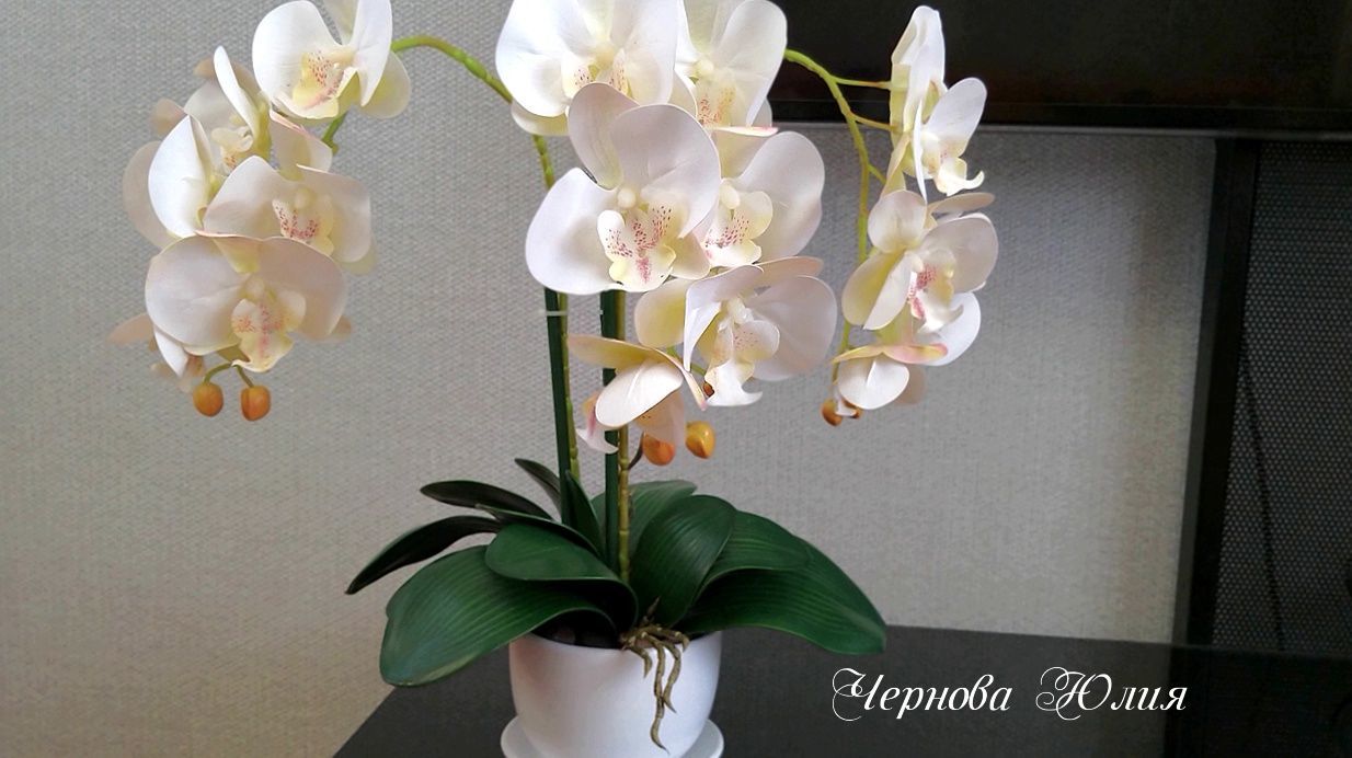 Композиции: КОМПОЗИЦИЯ ИЗ ИСКУССТВЕННЫХ ОРХИДЕЙ в интернет-магазине ...