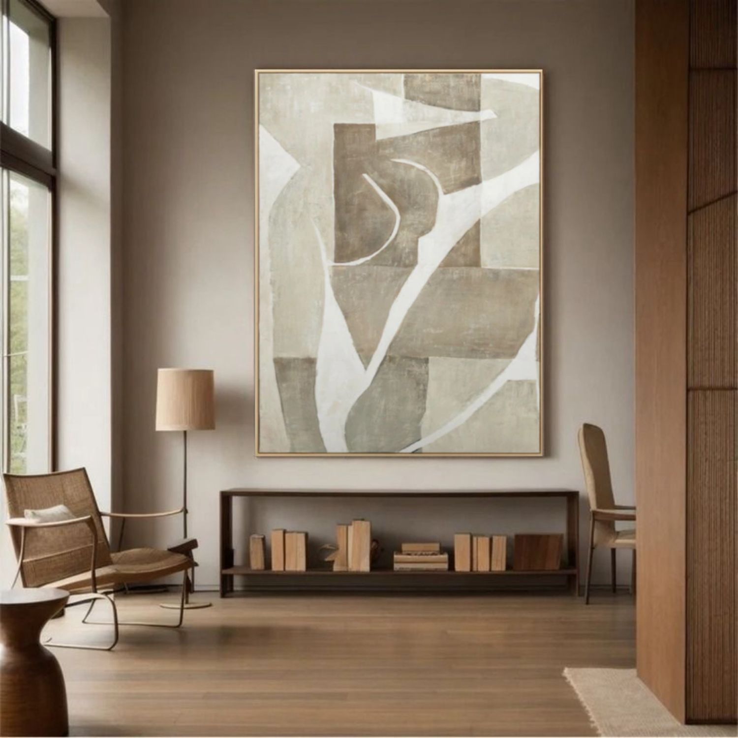 Картины Светлая абстракция в современный интерьер Картина минимализм в интернет магазине