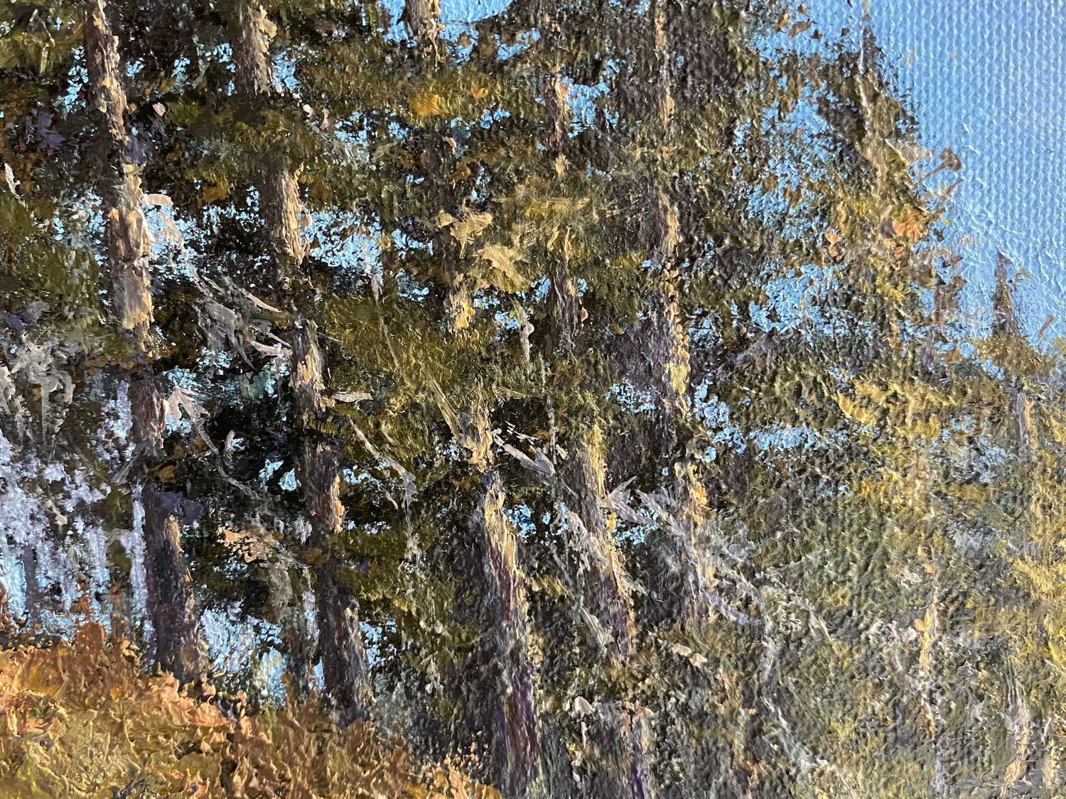 Картина маслом импрессионизм Мое утро в интернет-магазине Ярмарка ...