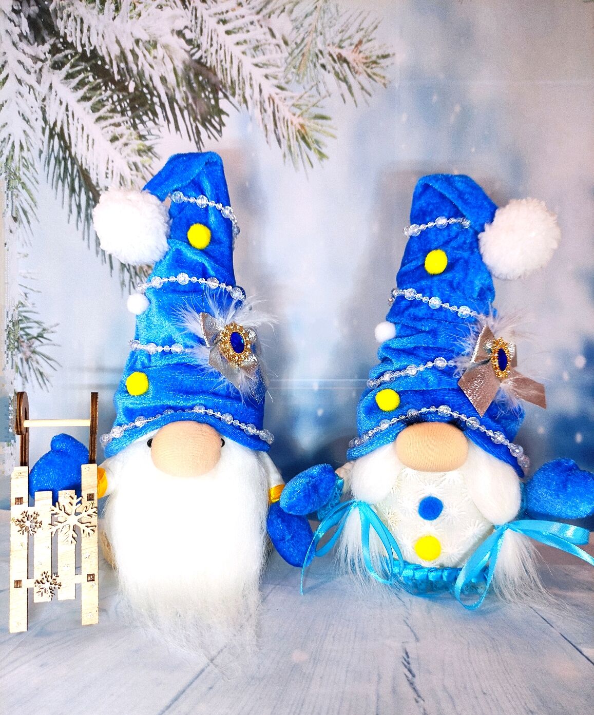 Новогодние гномы – купить онлайн на Ярмарке Мастеров – S2AWCRU ...