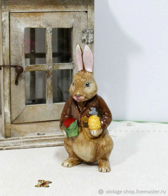 Винтаж: Villeroy & Boch фигурка Дедушка Ганс серия Bunny Family купить в интернет-магазине ...