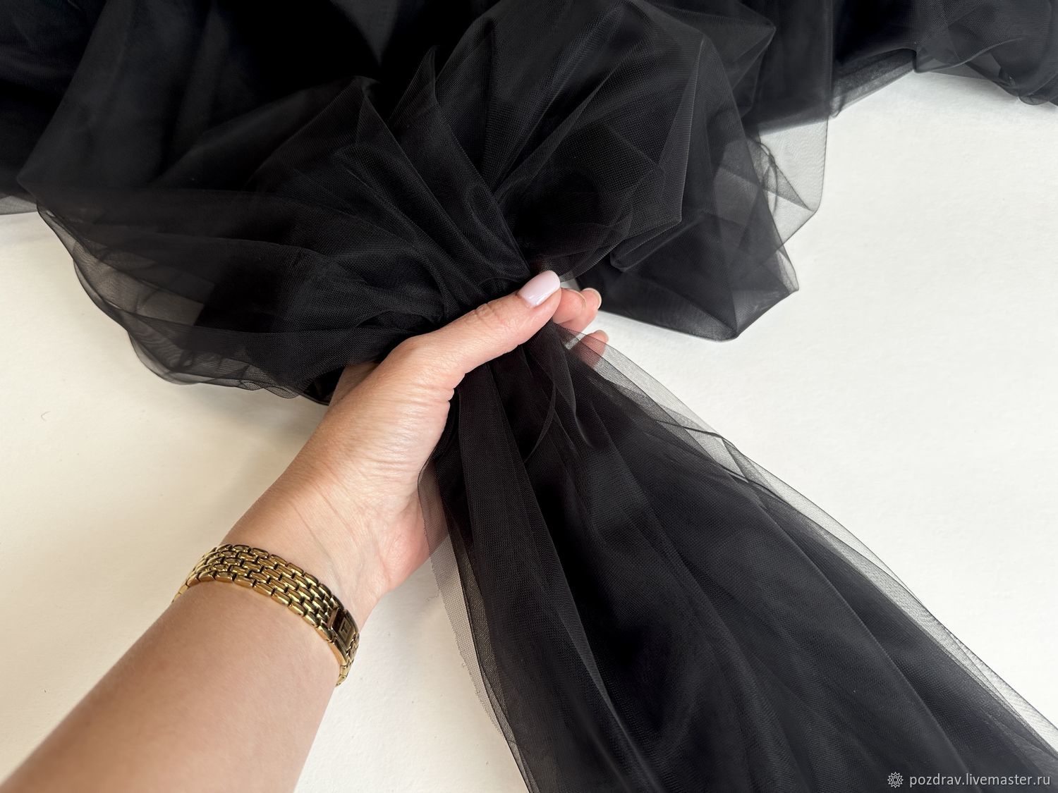 Фатин Ko’za Tul Черный (KZ-20) купить в интернет-магазине Ярмарка ...