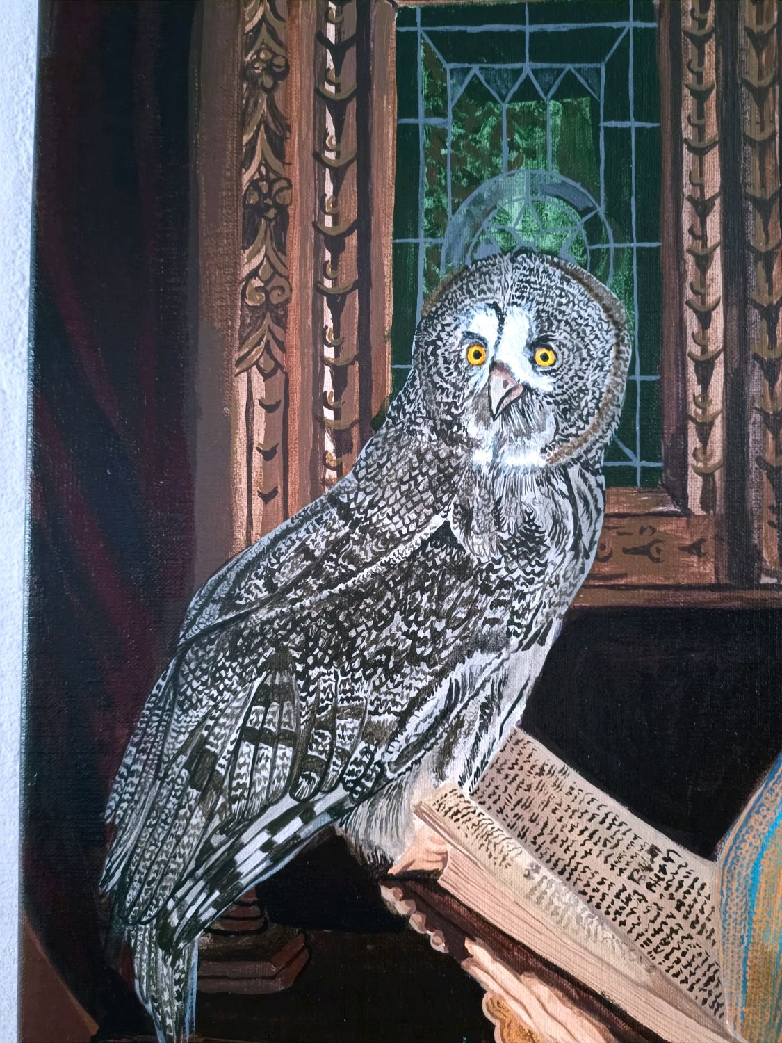 Картина акрилом "Василиса Премудрая" в интернет-магазине Ярмарка ...