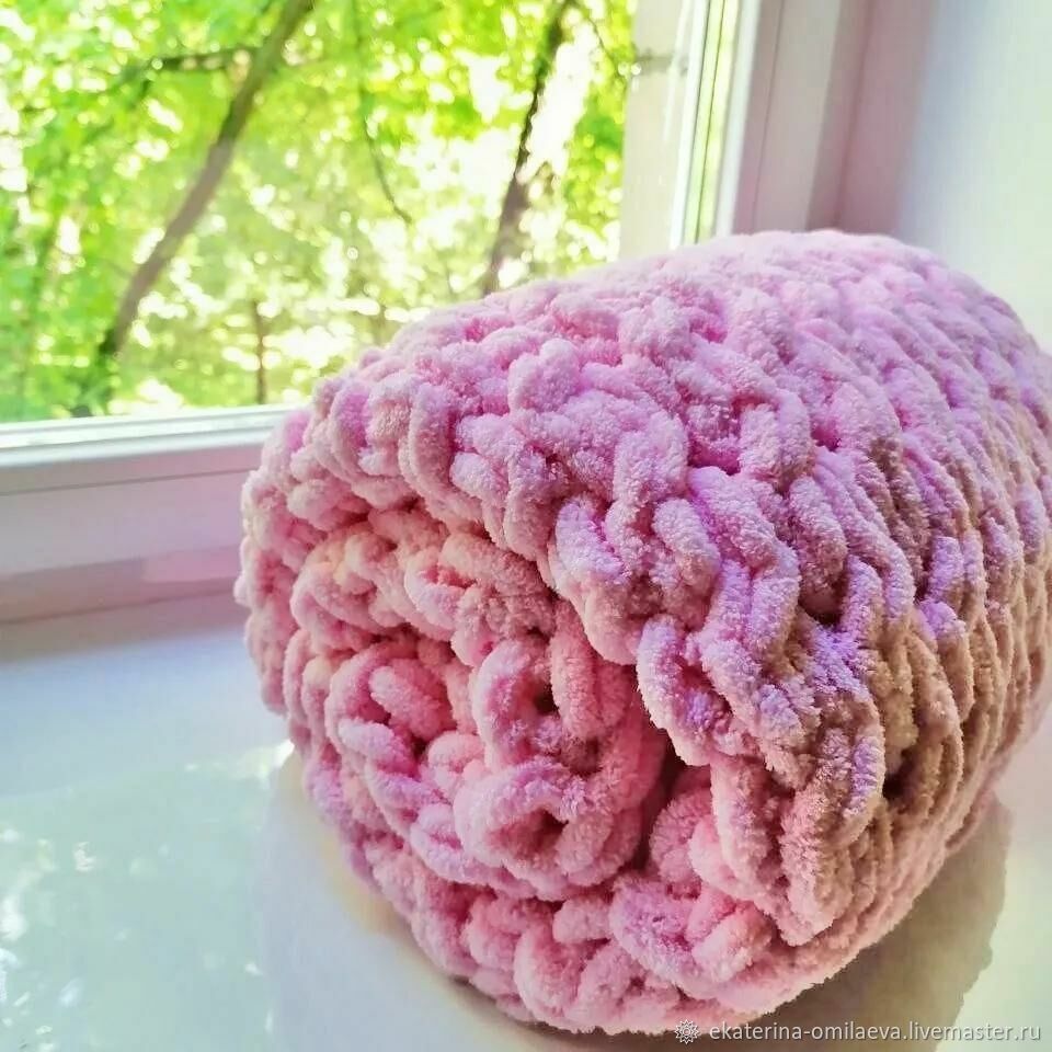 Плед детский плюшевый Зефирка – купить онлайн на Ярмарке Мастеров ...