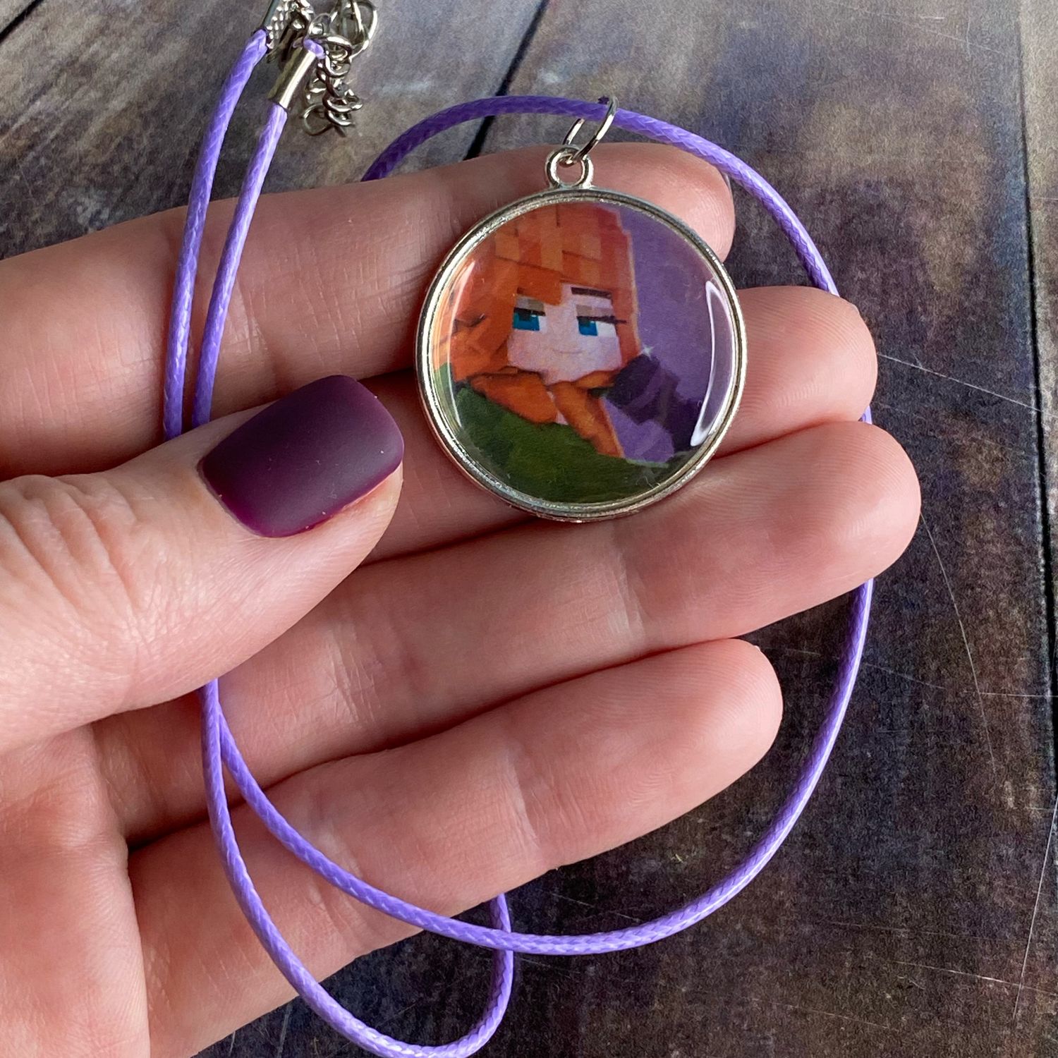 Украшения Юни майнкрафт – купить онлайн на Ярмарке Мастеров – QJMKORU ...