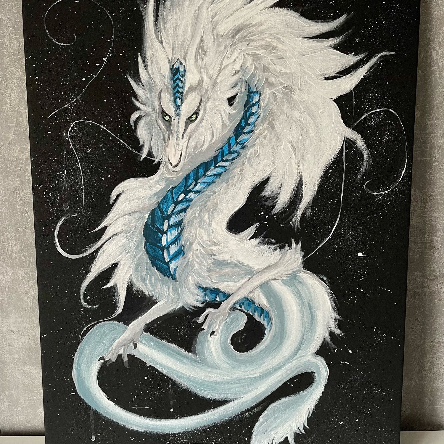 Интерьерная картина с символом 2024 «Дракон в интернет магазине на Ярмарке Мастеров Картины