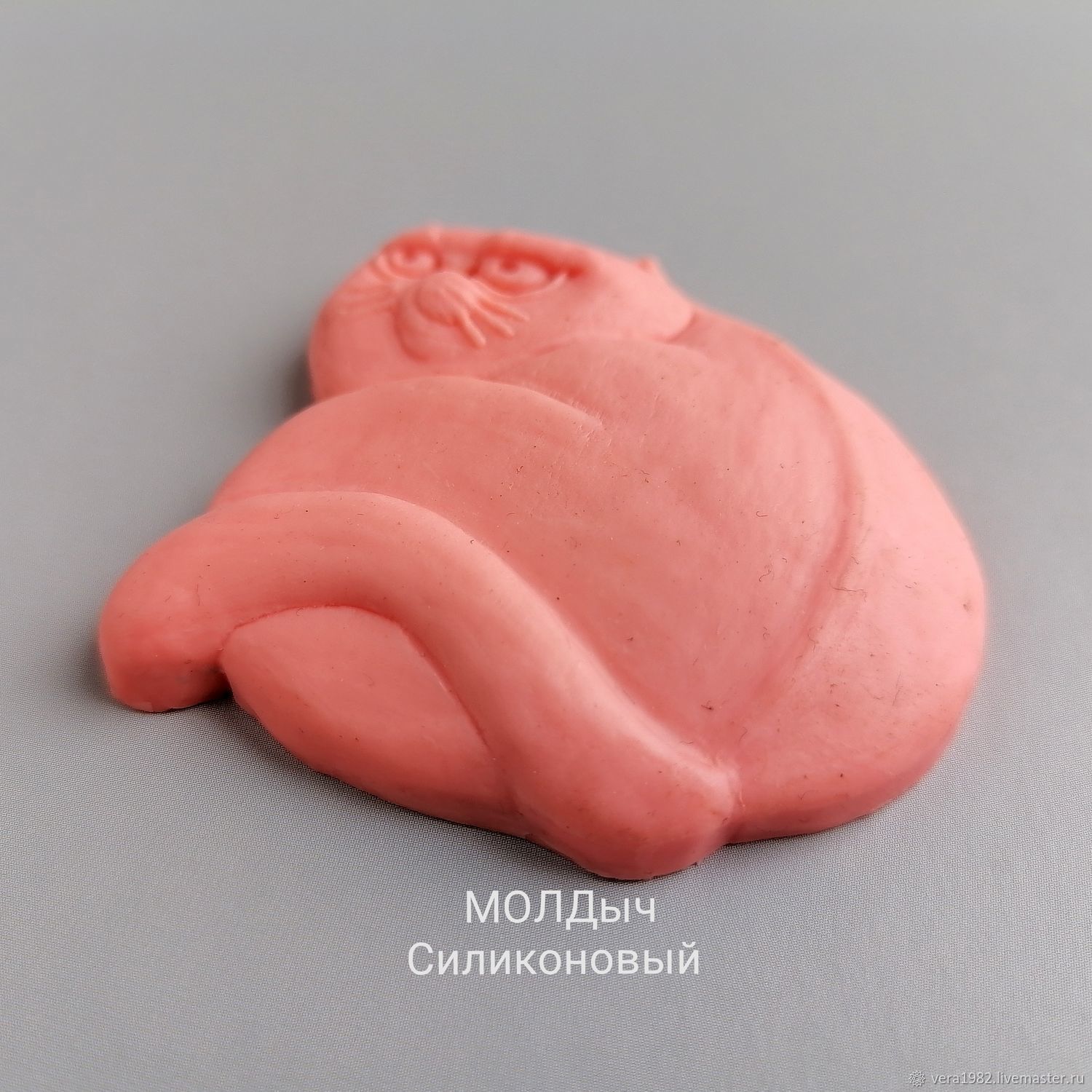 Силиконовая форма толстый кот. Силиконовый молд купить в интернет ...