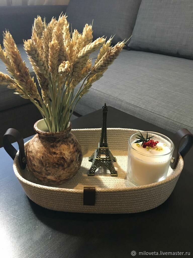 Корзина из хлопкового шнура, Корзина для хранения в интернет-магазине ...