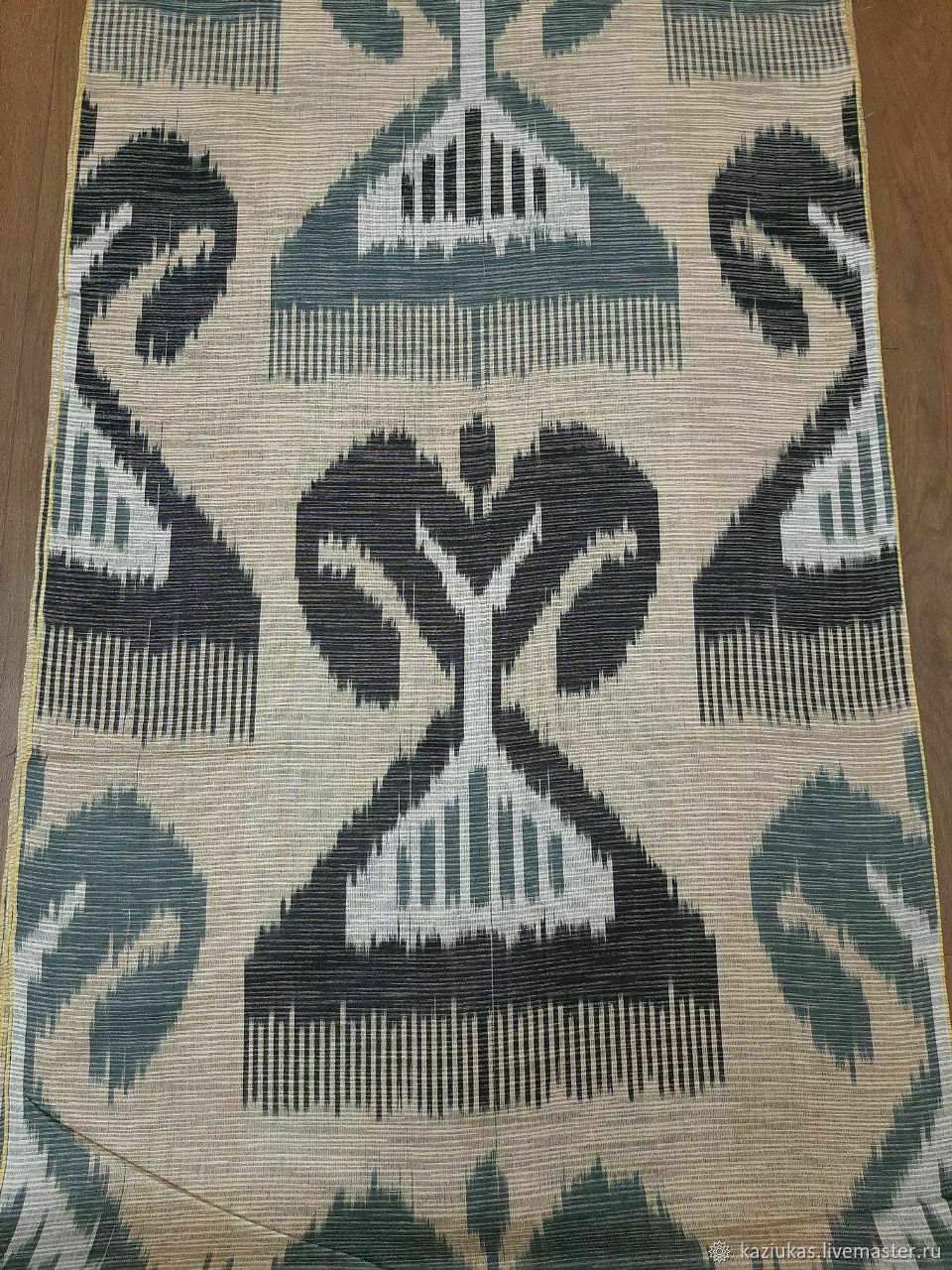 Узбекский хлопковый икат ручного ткачества в интернет-магазине Ярмарка ...