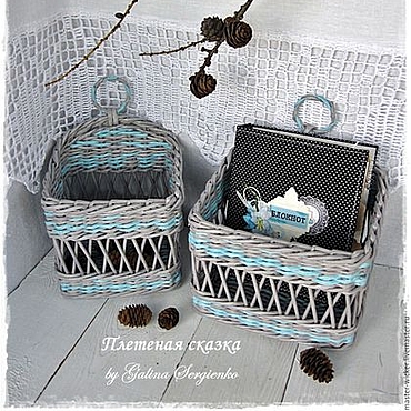 Магазин мастера "Плетеная сказка". Галина. (master-wicker) на Ярмарке ...