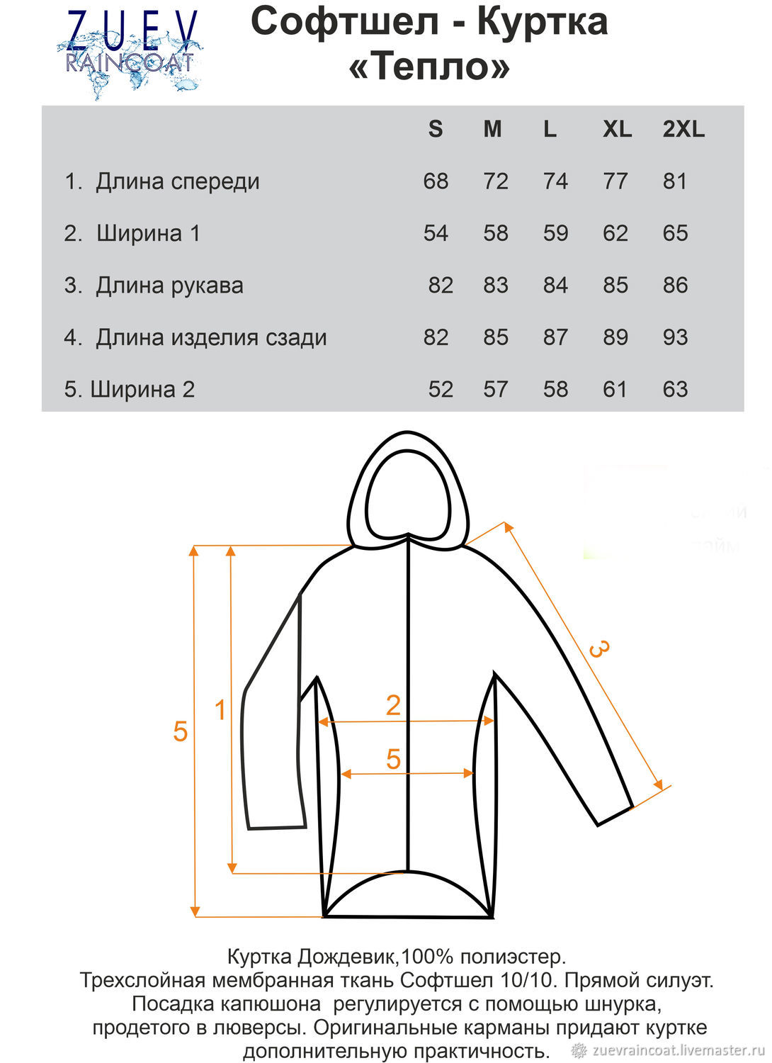 Мембранная куртка мужская дышащая ПРЕМИУМ от дождя и ветра в интернет ...