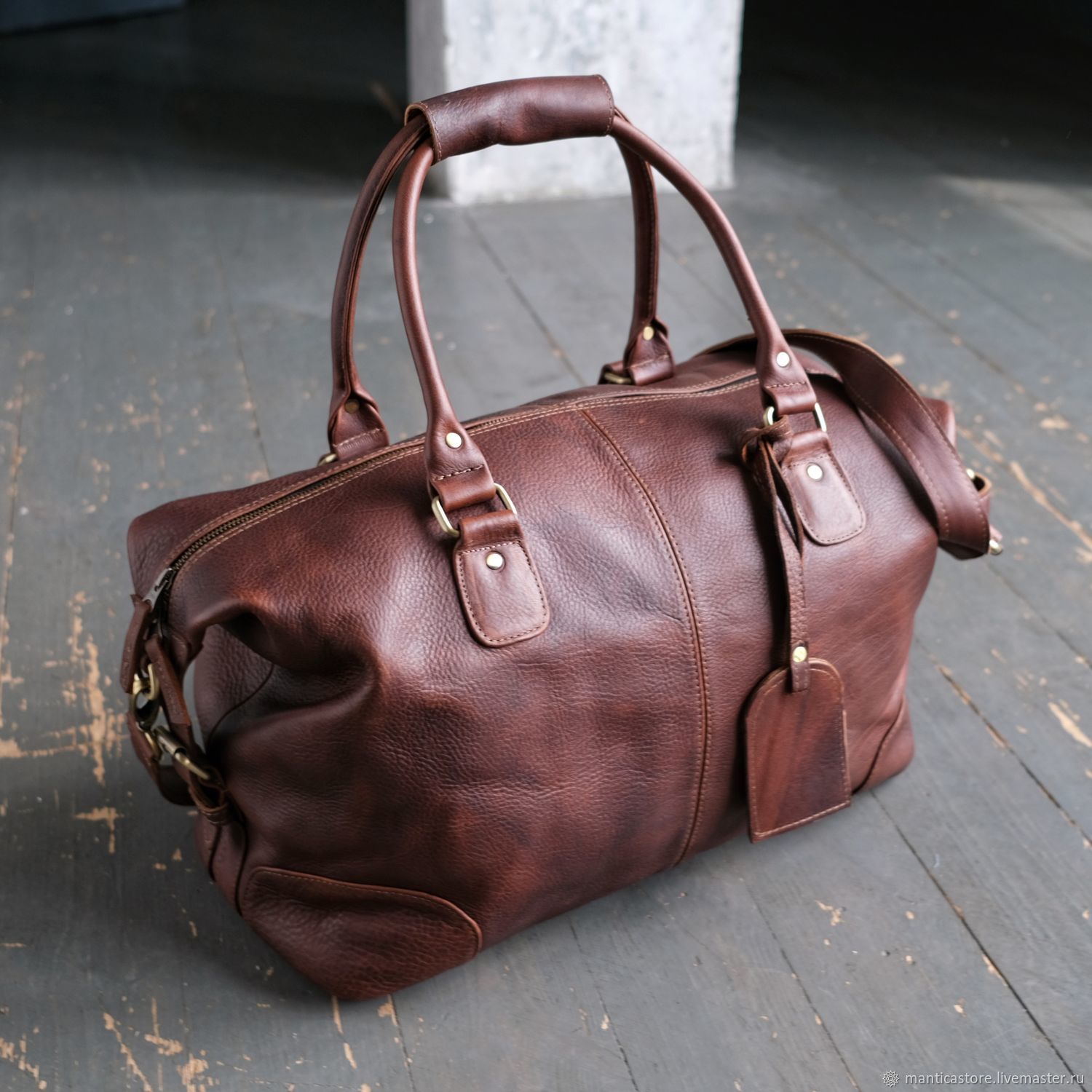 Кожаная Дорожная сумка Desire Buffalo Bordo в интернет-магазине Ярмарка ...