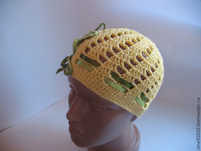 Шапочка-панамка Ромашка солнечная в интернет-магазине на Ярмарке ...