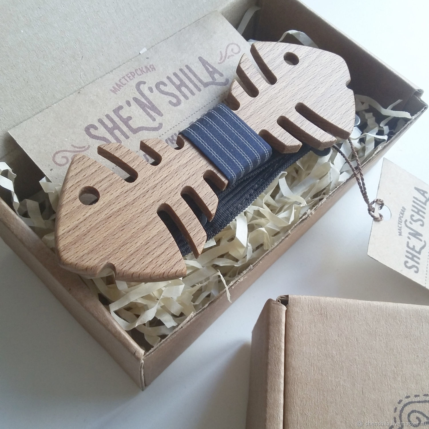 Галстук бабочка из дерева Рыба Скелет рыбы в интернет-магазине на ...