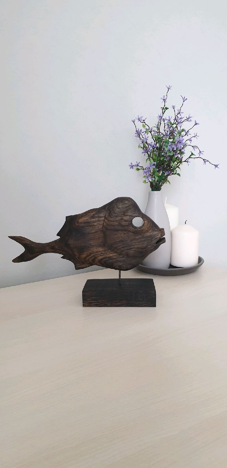 Рыба из дерева в интернет-магазине на Ярмарке Мастеров | Скульптуры ...