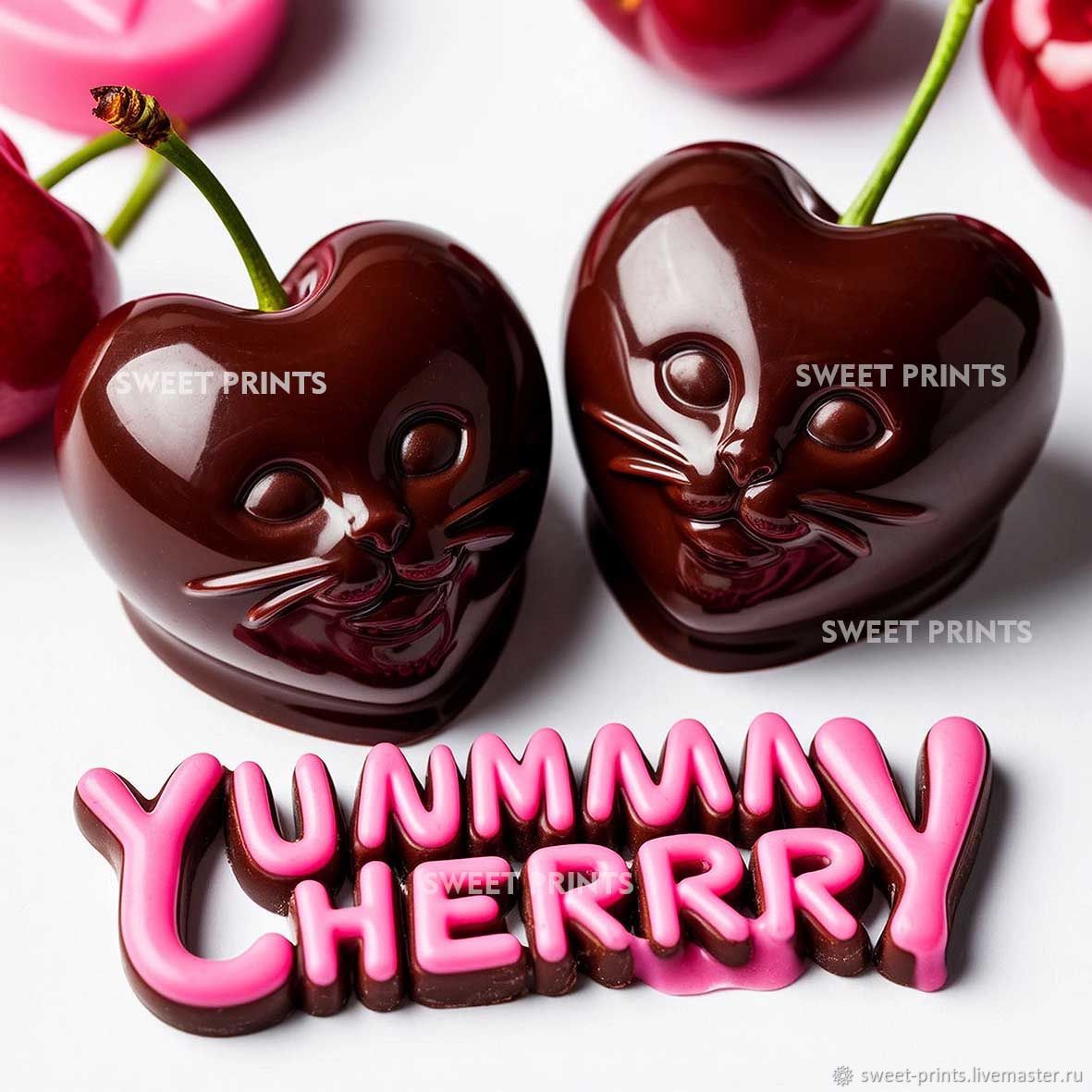 Картины и футболки: MOSCOW CHERRY CATS в интернет-магазине Ярмарка ...