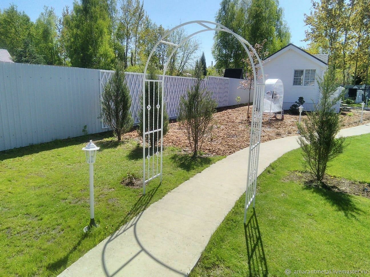 Арка "Плющ" Белая купить в интернет-магазине Ярмарка Мастеров по цене ...