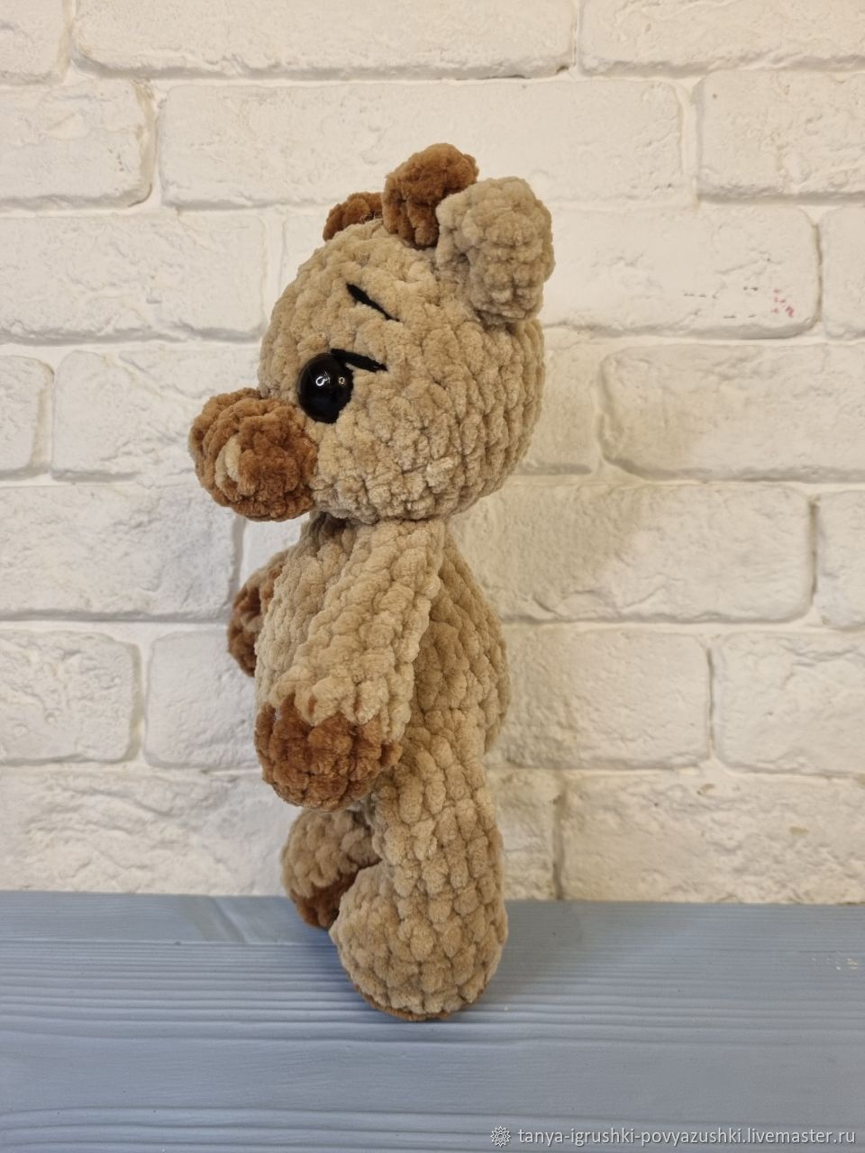 Бычок плюшевый Игрушка в ладошке, подвижные ножки – купить онлайн на Ярмарке Мастеров – SYUW6RU ...