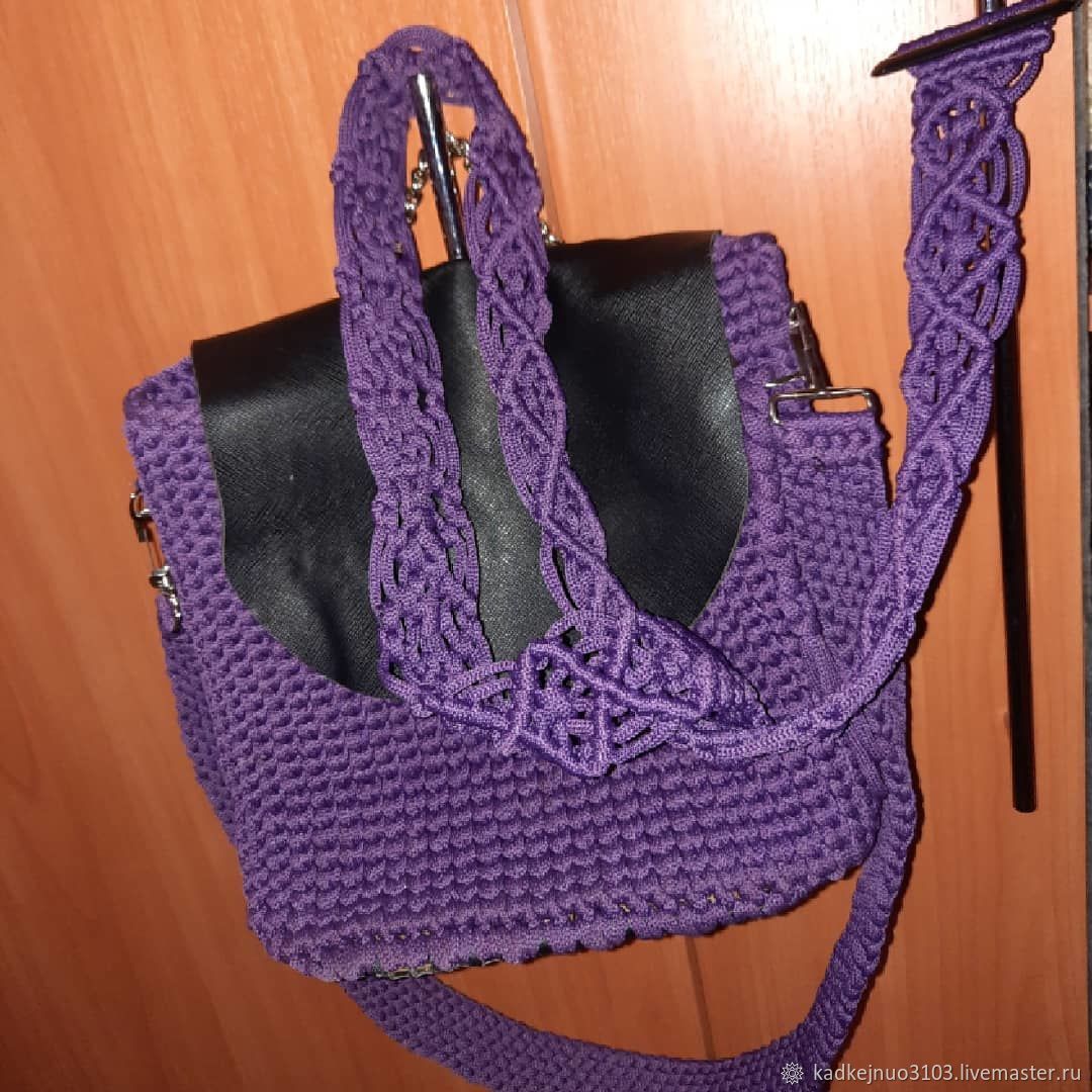 Сумка и пояс из полиэфирного шнура в интернет-магазине на Ярмарке ...