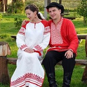 Народные рубахи - купить в интернет-магазине Ярмарка Мастеров ...