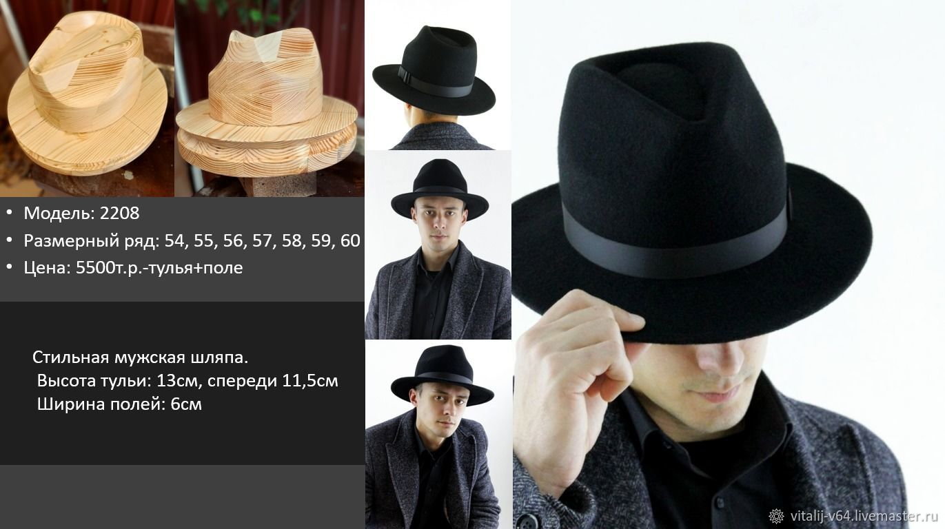 Шляпы: болванка для шляп Матрица для формовки в интернет-магазине ...