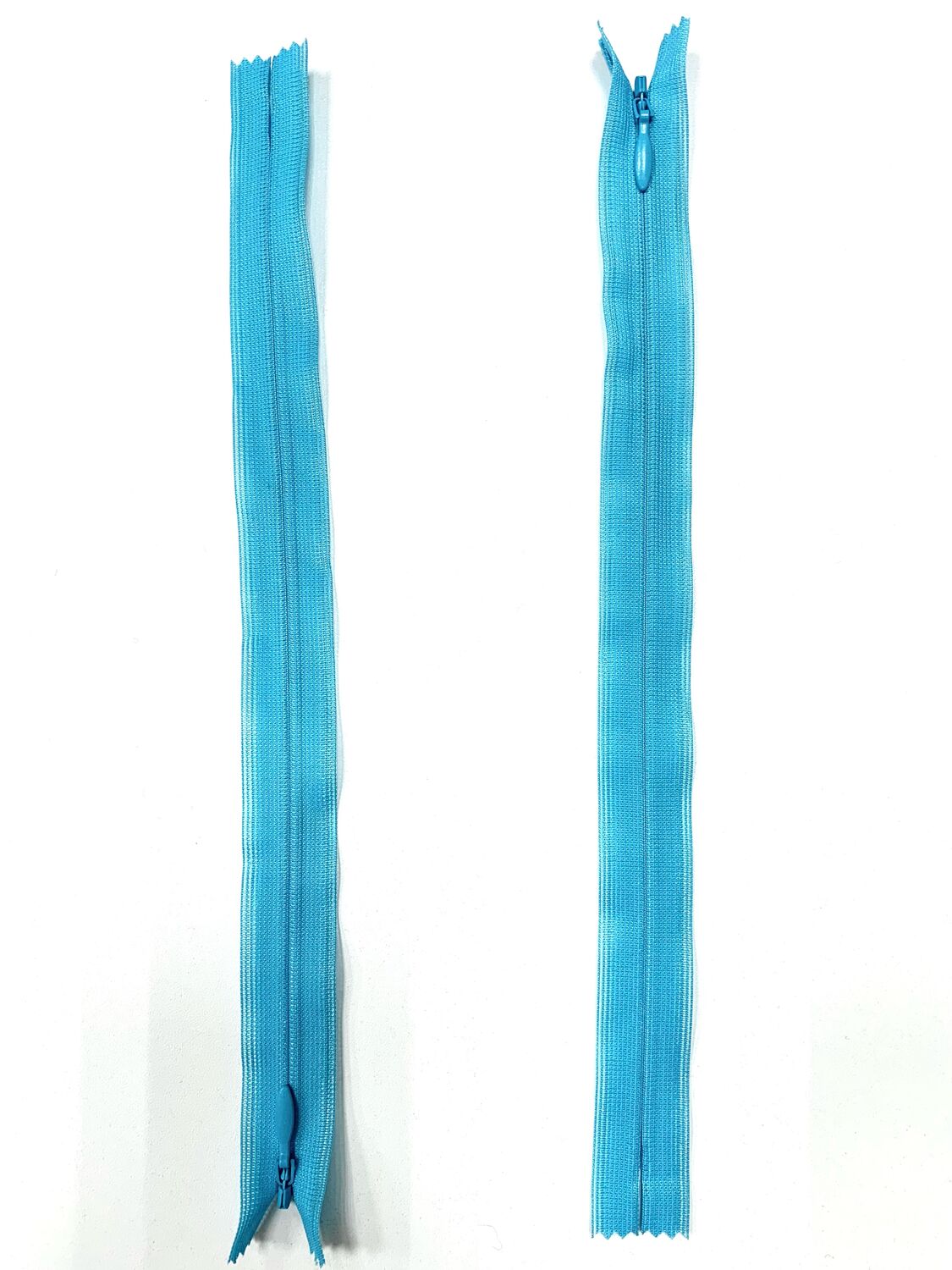 Молния японская потайная YKK 25 см, серо-голубая, голубая, серая купить в интернет-магазине ...