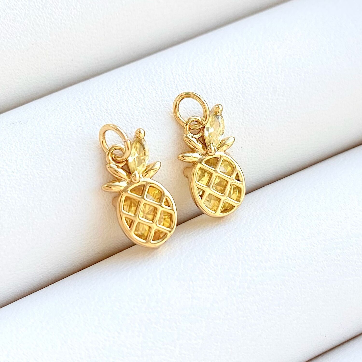 Подвеска «ананас» с кристаллами, позолота в интернет-магазине на ...