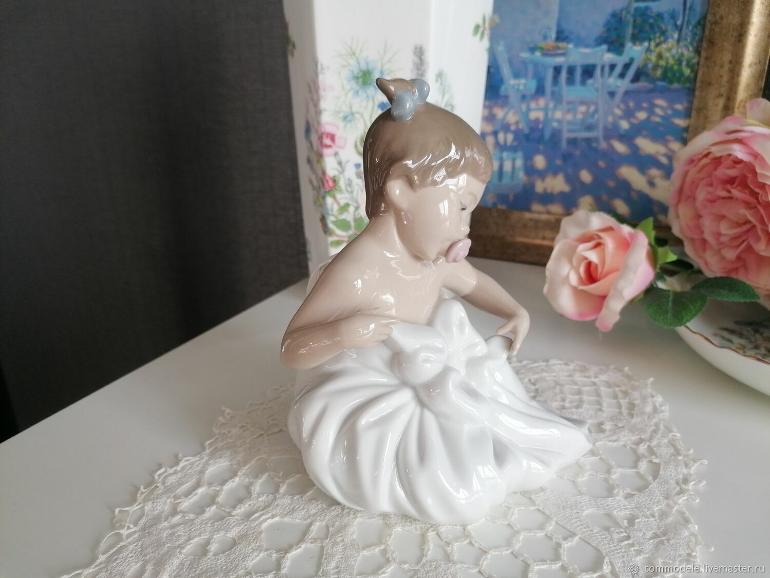 Винтаж: Nao by lladro статуэтка Малышка в одеяле фарфор Испания купить ...