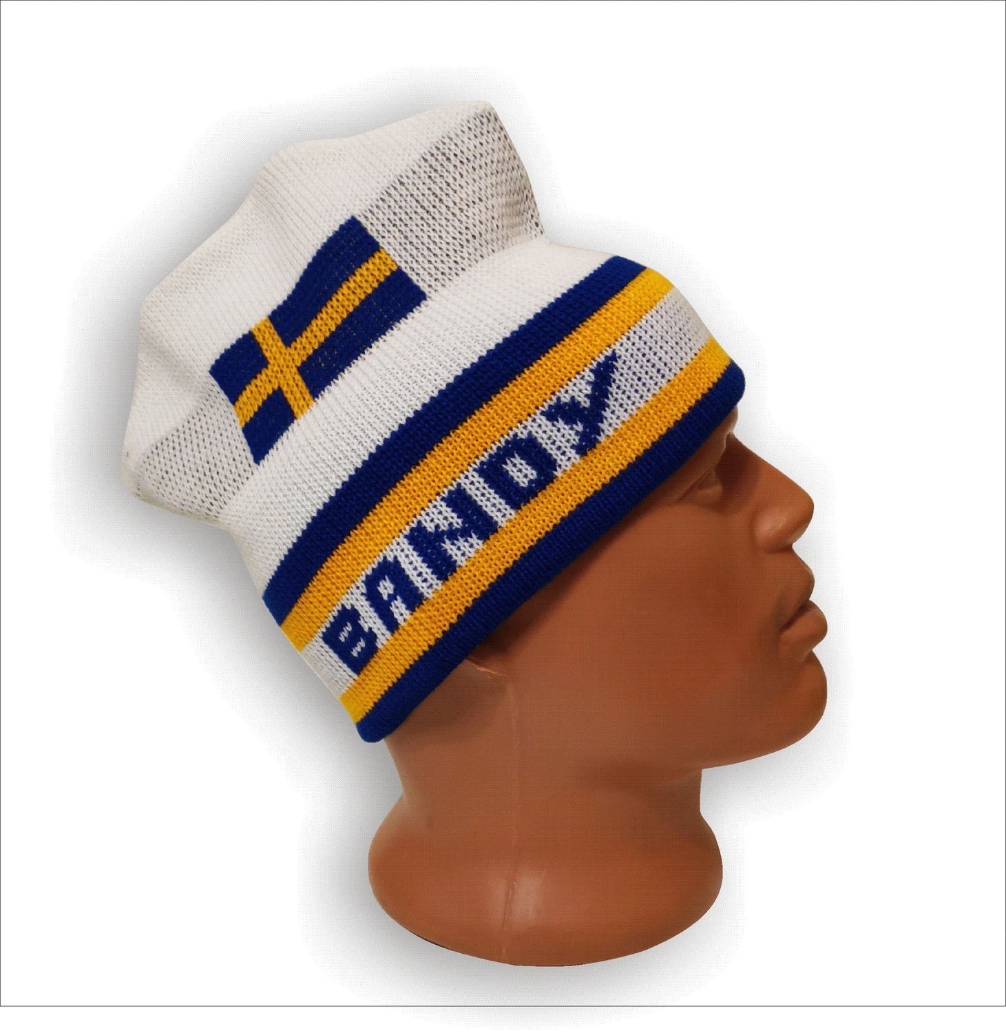 ШАПКА ПЕТУШОК "Bandy-швеция" в интернет-магазине на Ярмарке Мастеров ...